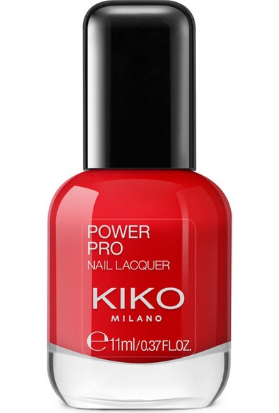 KIKO Oje - Power Pro Naıl Lacquer. 22 Rosso