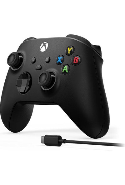 Microsoft Xbox Wireless 9.nesil Siyah Oyun Kumandası ve Type-C Kablosu (1V8-00002) Microsoft Xbox Wireless 9.nesil Siyah Oyun Kumandası ve Type-C Kablosu (1V8-00002)