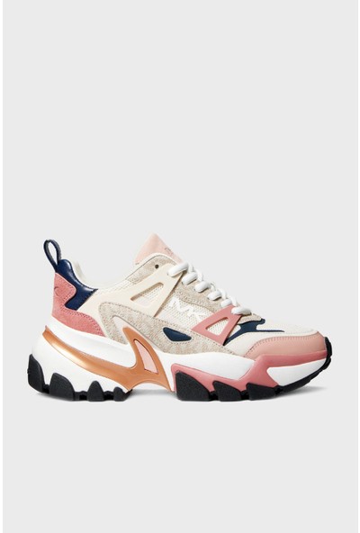 Michael Kors Logolu Kalın Taban Sneaker Ayakkabı Bayan Ayakkabı 43S2NIFS2D 725 Michael Kors Logolu Kalın Taban Sneaker Ayakkabı Bayan Ayakkabı 43S2NIFS2D 725
