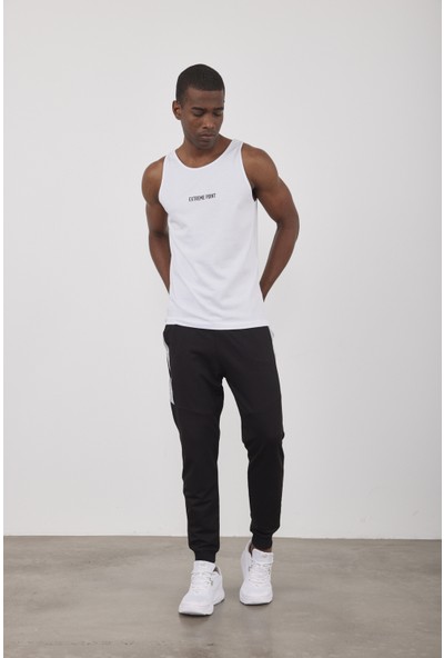 Çetinkaya Mentality Erkek Siyah Eşofman Altı