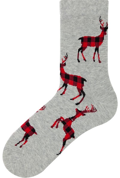 Bross Hayvan Desenli Kadın Çorabı