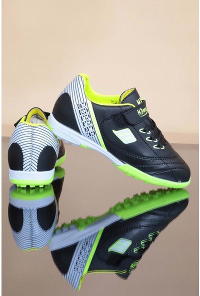 Kidessa 1214 Bantlı Çocuk Futbol Ayakkabısı - NKT01214-SIYAH-31 Kidessa 1214 Bantlı Çocuk Futbol Ayakkabısı - NKT01214-SIYAH-31