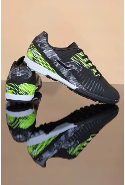 Jump Konfores 1250-27882 Halı Saha Futbol Ayakkabısı - NKT01250-SIYAH Yeşil-43