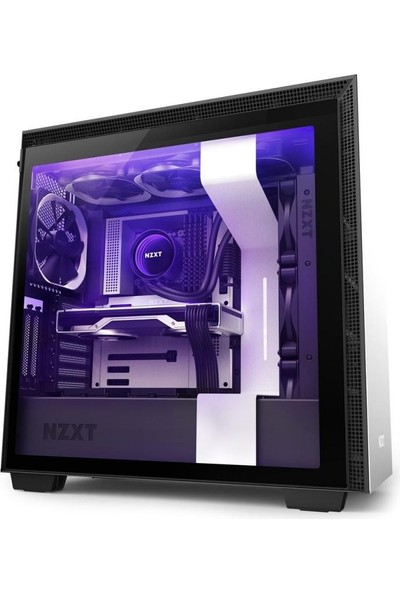 Nzxt CM-H71BB-01 H Series H7 V1 2022 Base Edition Atx Mid Tower Siyah Nzxt CM-H71BB-01 H Series H7 V1 2022 Base Edition Atx Mid Tower Siyah