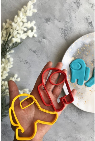 Cestopieno Among Us 2'li Kurabiye Kalıbı