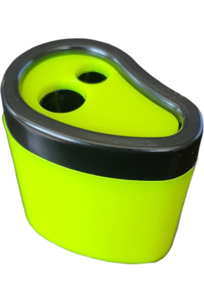 Cmk Neon Çift Bıçaklı Hazneli Kalemtraş