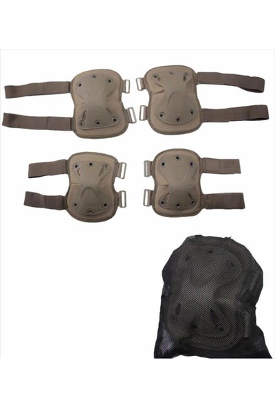 Astüm Dizlik Dirseklik Takım Bej