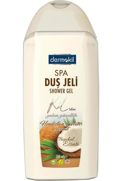 Dermokil Duş Jeli Hindistan Cevizi 500 ml Dermokil Duş Jeli Hindistan Cevizi 500 ml
