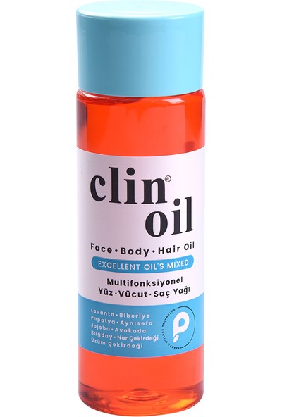 Clin Oil Multifonksiyonel Oil (Yüz Vücut Saç) 100ML