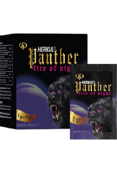 Herkül Panther Tekli Paket Macun 10 x 7 gr