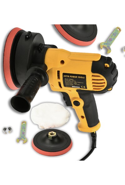 Jetta Power Tools 125MM 6 Kademeli Devir Ayarlı Zımpara Polisaj Makinesi Jetta Power Tools 125MM 6 Kademeli Devir Ayarlı Zımpara Polisaj Makinesi