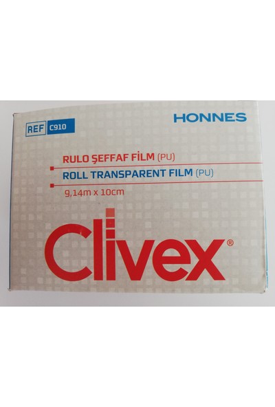 Clivex Pu Şeffaf Filim Su Geçirmez Rulo 9,14MC10CM Clivex Pu Şeffaf Filim Su Geçirmez Rulo 9,14MC10CM