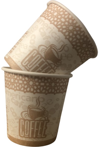 Eds Kağıt Ambalaj Karton Bardak Türk Kahvesi Bardağı 4 oz 500'lü