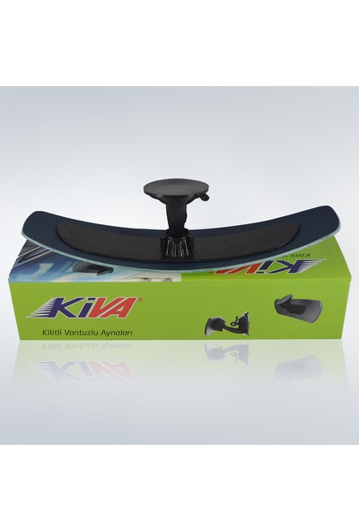 Kiva Ha-Va Vantuzlu Universal Dikiz Aynası 29X8 cm Kiva Ha-Va Vantuzlu Universal Dikiz Aynası 29X8 cm