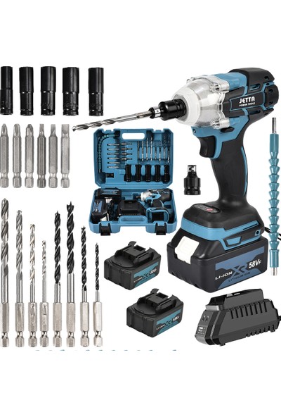 Jetta Power Tools 58VF Professional Somun Sökme Set Jetta Power Tools 58VF Professional Somun Sökme Set