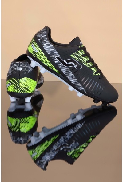 Jump Konfores 1249-27881 Çim Saha Futbol Ayakkabısı - NKT01249-SIYAH Yeşil-44 Jump Konfores 1249-27881 Çim Saha Futbol Ayakkabısı - NKT01249-SIYAH Yeşil-44