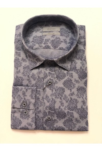 Brango Slim Fit Pamuk Modern Kalıp Özel Üretim Gömlek Brango Slim Fit Pamuk Modern Kalıp Özel Üretim Gömlek