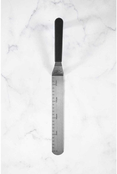 Refikadan Çelik Eğik Spatula - 24 cm Refikadan Çelik Eğik Spatula - 24 cm