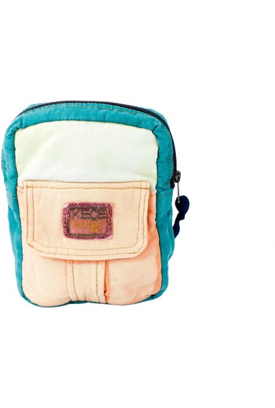 Old Cotton Cargo Göğüs Çantası Freebag Çanta Tek Kol ÇANTASI 6134 Patchwork No:5