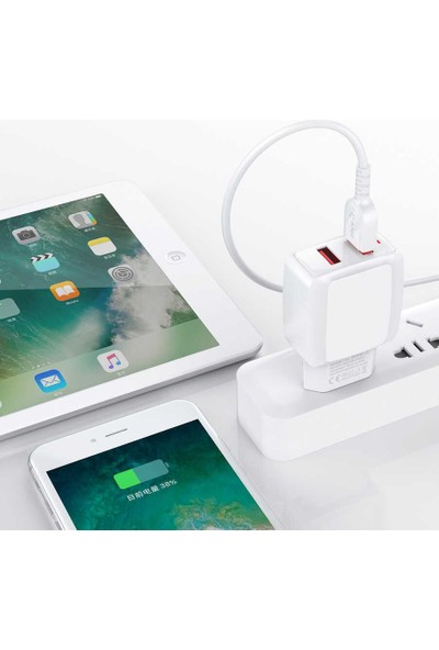 Canpay Samsung Galaxy S9 Plus Uyumlu Şarj Aleti Kablo+Adaptör 3.0 USB Hızlı Şarj Dahili Koruma Canpay Samsung Galaxy S9 Plus Uyumlu Şarj Aleti Kablo+Adaptör 3.0 USB Hızlı Şarj Dahili Koruma