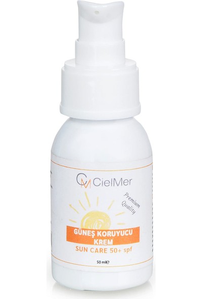 Cielmer Gunes Koruyucu Yuz ve Vucut Kremi 50 ml Cielmer Gunes Koruyucu Yuz ve Vucut Kremi 50 ml