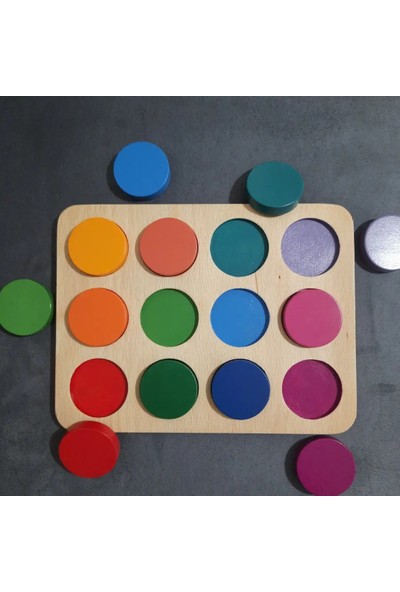 Mucit Eller 12'li Renk Eşleme Daireler Mucit Eller 12'li Renk Eşleme Daireler