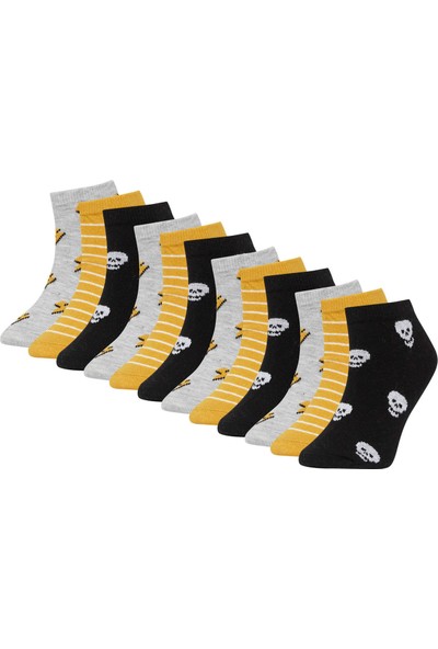 Erkek Çocuk Pamuklu 12LI Kısa ÇORAP X8519A6NS Erkek Çocuk Pamuklu 12LI Kısa ÇORAP X8519A6NS