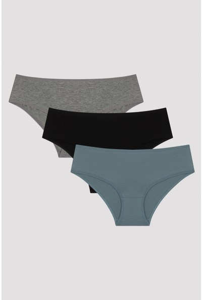 Penti Soft Pointel Forever Young 3lü Slip Külot Penti Soft Pointel Forever Young 3lü Slip Külot