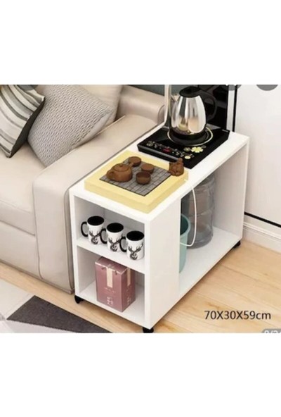 HOMESS Sehpa Yan Sehpa Çok Amaçlı Sehpa