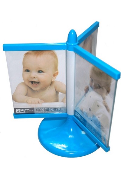 10X15 cm Fotoğraflar Için 6'lı Fotoğraf Çerçevesi-Mavi 10X15 cm Fotoğraflar Için 6'lı Fotoğraf Çerçevesi-Mavi