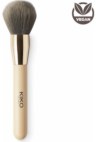 Kiko Makyaj Fırçası - Green Me Powder Brush Kiko Makyaj Fırçası - Green Me Powder Brush