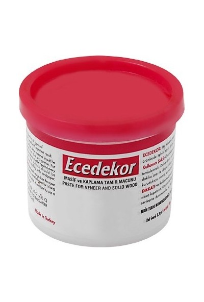 Ece Dekor Tamir Macunu Beyaz 200 G Ece Dekor Tamir Macunu Beyaz 200 G