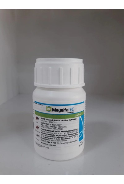 Mayalfa Sc Haşere Kovucu 50 ml