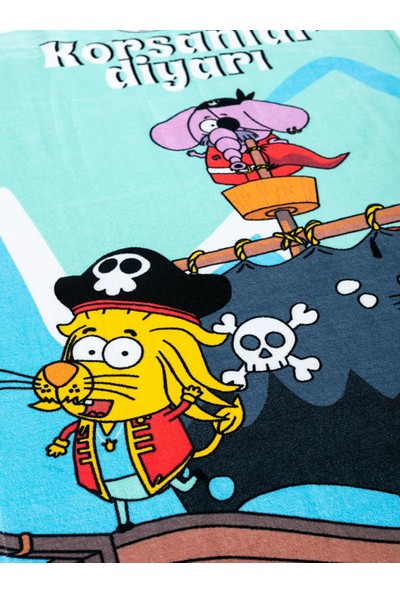 LCW Home Kral Şakir Lisanslı Plaj Havlusu 70x140 cm