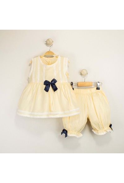 Flonte Kids Kız Çocuk Elbise Kurdaleli Dantelli - Flonte Kids - Elbise - Sarı - 2-3 Yaş Flonte Kids Kız Çocuk Elbise Kurdaleli Dantelli - Flonte Kids - Elbise - Sarı - 2-3 Yaş