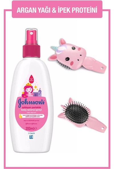 Johnsons Baby Johnson's Baby Işıldayan Parlaklık Saç Tarama Seti Johnsons Baby Johnson's Baby Işıldayan Parlaklık Saç Tarama Seti