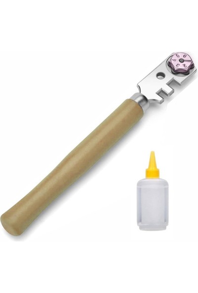 Mastercare 12+2 Adet 6 Boyutlu Cam Vitray Kesici Yağlayıcı Seti 716050