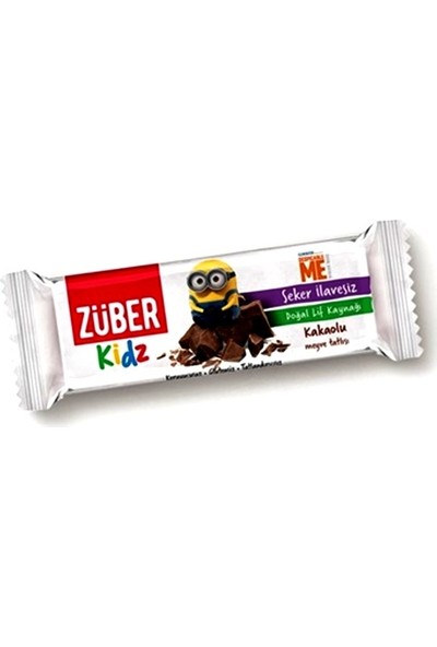 Züber Kidz Kakaolu Bar 30 gr x 3 Adet