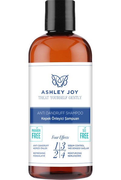 Ashley Joy Kepek Önleyici Şampuan 400 Ml Ashley Joy Kepek Önleyici Şampuan 400 Ml
