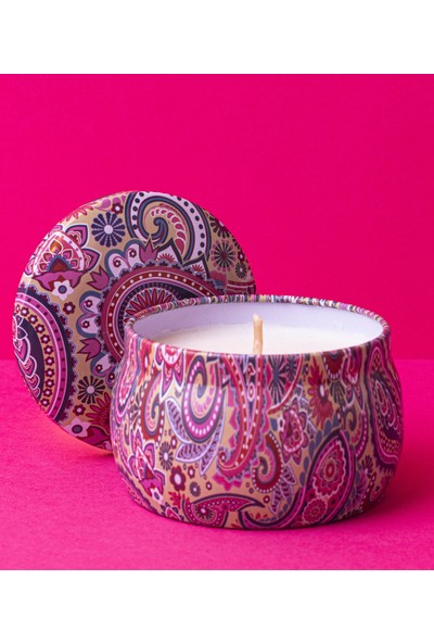 Gül Yaprağı Kokulu Mum