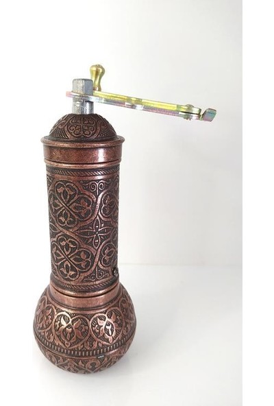 Hd Marketim Manuel Döküm Karabiber Tuz Kahve Ögütücü Küçük El Değirmeni Bakır Renk Hd Marketim Manuel Döküm Karabiber Tuz Kahve Ögütücü Küçük El Değirmeni Bakır Renk