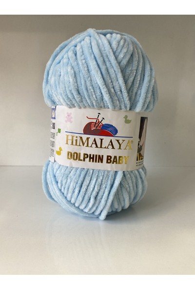 100GR Himalaya Dolphin Baby Kadife El Örgu Ipi