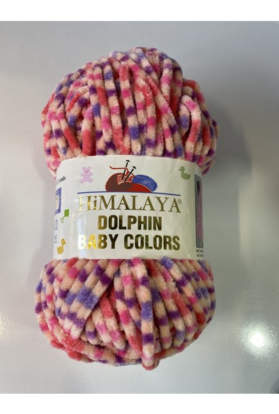 Himalaya Dolphin Baby Colors Kadife El Örgu Ipi - 80405