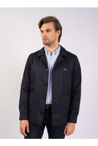 Karaca Erkek Mont 112119004-12 Lacivert