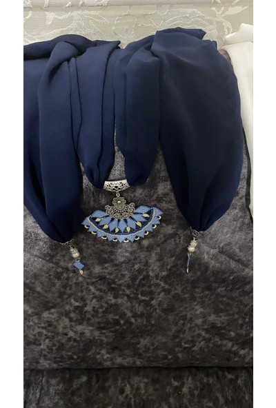 By Çağrı Iğne Oyası Tasarım Fulor Kolye