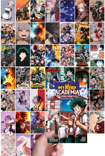 Stickir My Hero Academia Poster Seti Boku Na Hero Anime Temalı Duvar Kolaj Seti 54 Adet Mini Poster Stickir My Hero Academia Poster Seti Boku Na Hero Anime Temalı Duvar Kolaj Seti 54 Adet Mini Poster