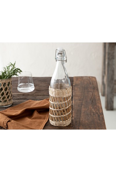 English Home Tiffany Cam Şişe 1000 ml Şeffaf