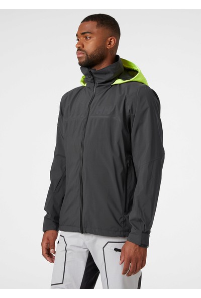 Helly Hansen Hh Hp Foıl Match Jacket Ebony Erkek Mont / Kaban HHA.34206 HHA.980