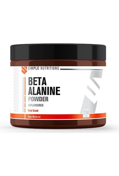 Simple Nutritions Beta Alanine Unflavoured 250 Gr