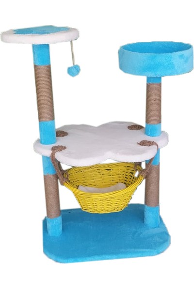 Lily Lly-19 Lily Kedi Tırmalama(Mavi-Beyaz)